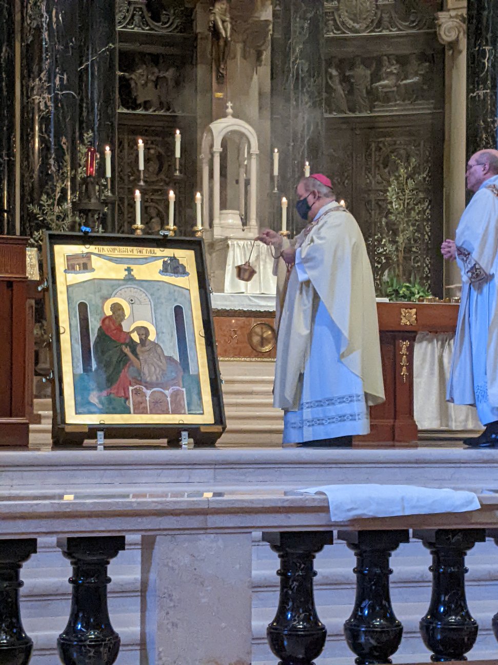 Icon Blessing at The Cathedral of Saint Paul National Shrine of The ...